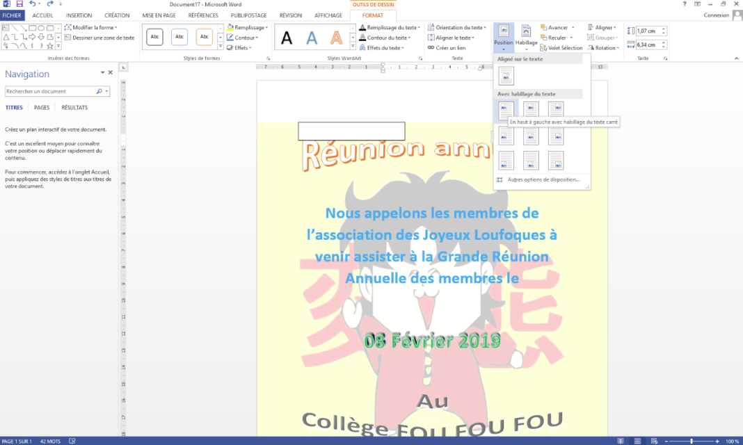 Créer une affiche percutante avec Word en seulement 3 étapes Créer une affiche percutante avec Word en seulement 3 étapes